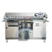 Quality Wet Glue Horizontal Automatic Labeling Machine For Bottles Flexible Position for sale