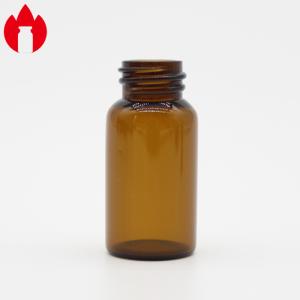 Quality 10ml Brown Screw Neck Borosilicate Glass Bottle Vial Container for sale