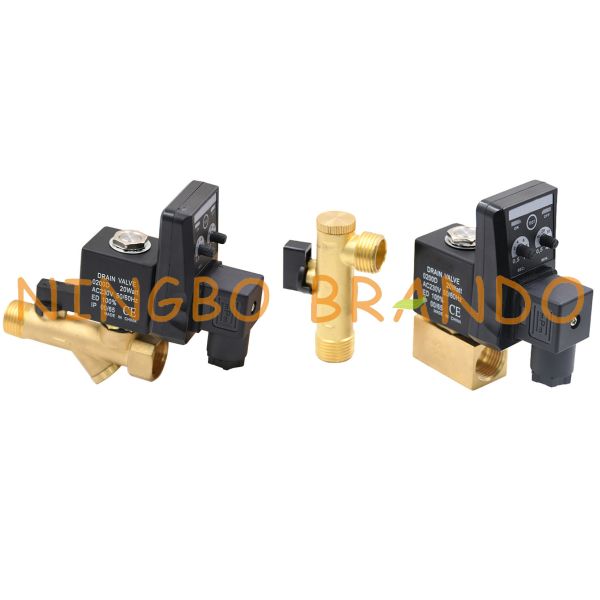 Quality JORC Type Timer Controlled Auto Drain Valve For Air Compressor 230V for sale