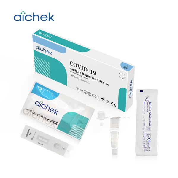 Quality 25 Packs COVID19 Rapid Test Kit Aichek 15 Minute Antigen Test for sale