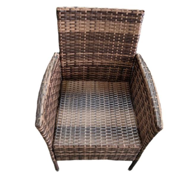Quality 5 Pieces Outdoor Patio Wicker Dining Set Rattan Detachable Stylish Comfortable for sale