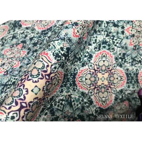 Quality Foil Printing Eco Friendly Swimwear Fabric Sparkling Bling Unifi Repreve for sale