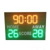 china Front Maintenance LED Football Scoreboard With Deep - Set Frame 110V ~ 220V