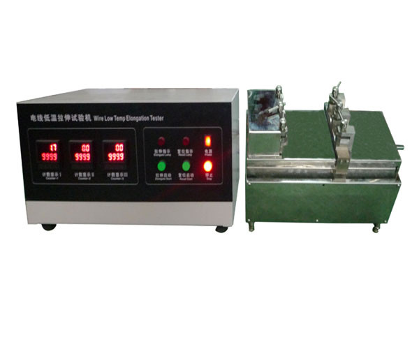 Quality IEC 60811-1-4 Low Temperature Elongation Testing Equipment for Cable Sheaths for sale