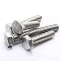 Quality 100% QC Tested A2-70 Grade Stainless Steel Bolts M10*85 Fully Threaded Din933 for sale