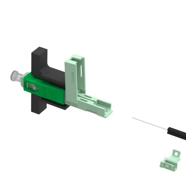 Quality Simplex SC APC Fiber Optic Fast Connector 5 Used for Wired LAN Network Field for sale