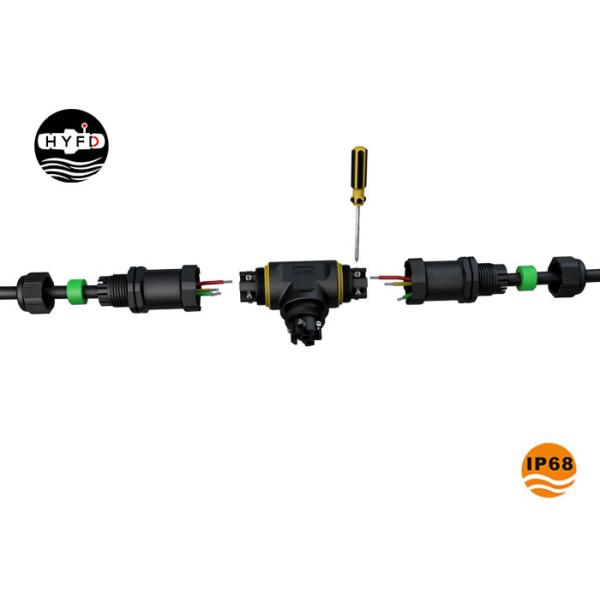 Quality IP68 3 Pole Contactor 16A  185*118mm Tee Wire Connectors for sale