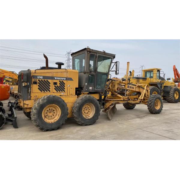 Quality Volvo G740 Used Caterpillar Motor Grader Used Construction Machinery for sale
