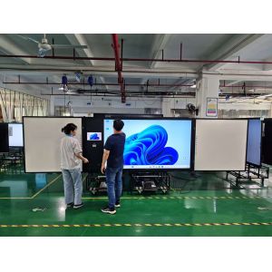 Quality 110inch Interconnected Blackboard Smart Whiteboard Interactive Flat Panel for sale