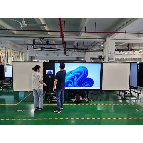 Quality 110inch Interconnected Blackboard Smart Whiteboard Interactive Flat Panel Display All In One for sale