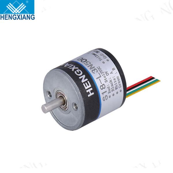 Quality S18 Optical Miniature Rotary Encoder NPN Output Thickness 18mm for sale
