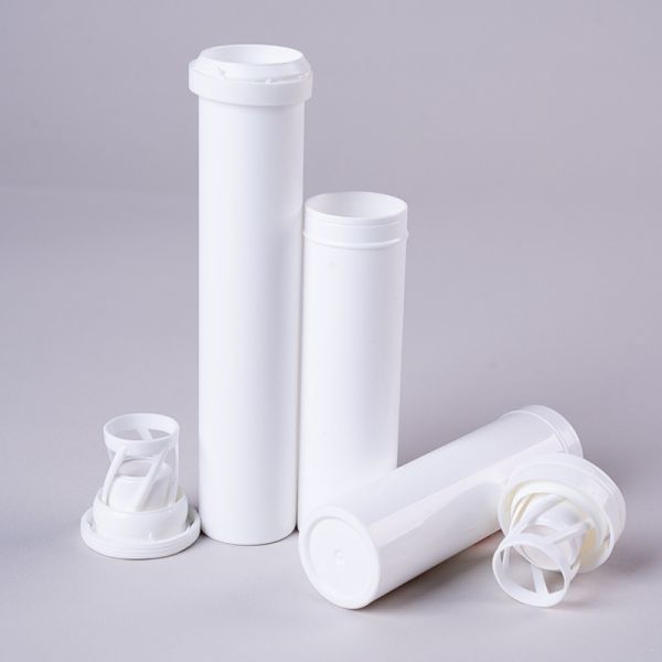 Quality 100% Degradable Material PP Effervescent Tablet Bottle with Customized Logo and for sale