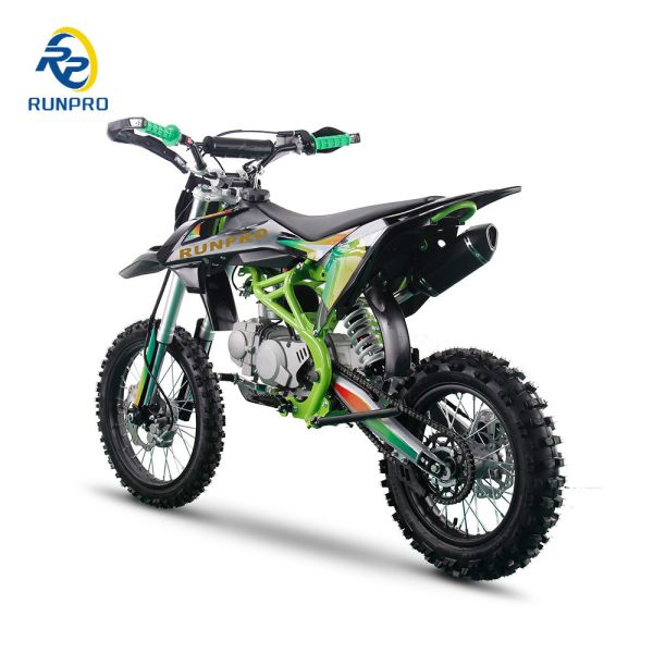 Quality Bike size 1750X710X1080MM Runpro Racing 125cc 140cc 17/14 Wheel Dirt Bike Motorcycle for sale