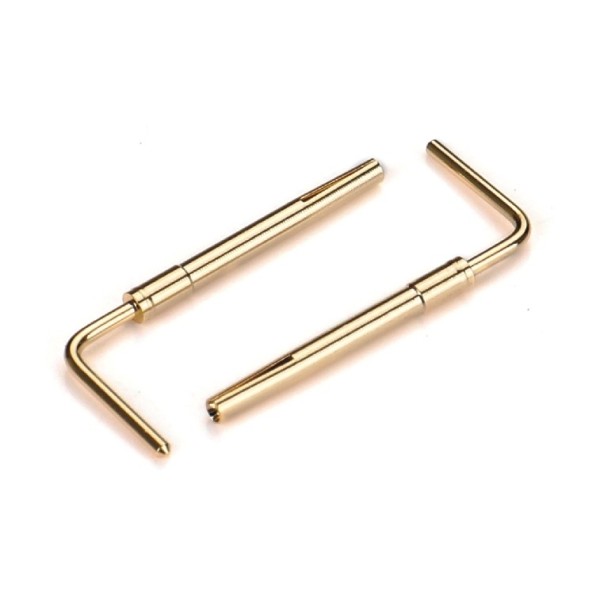 Quality Custom High Precision CNC Machined Pins Polished Round Solid Brass Pins for sale