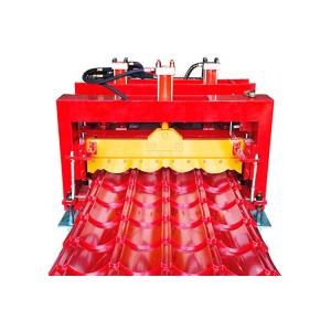Quality Metal Glazed Roof Panel Floor Deck Glazed Tile Roll Forming Machine for sale