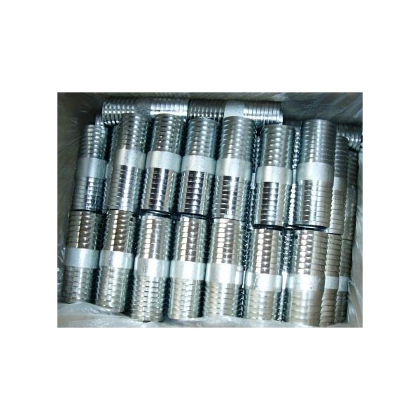 Quality 1/2-8 galvanized hose nipples for sale