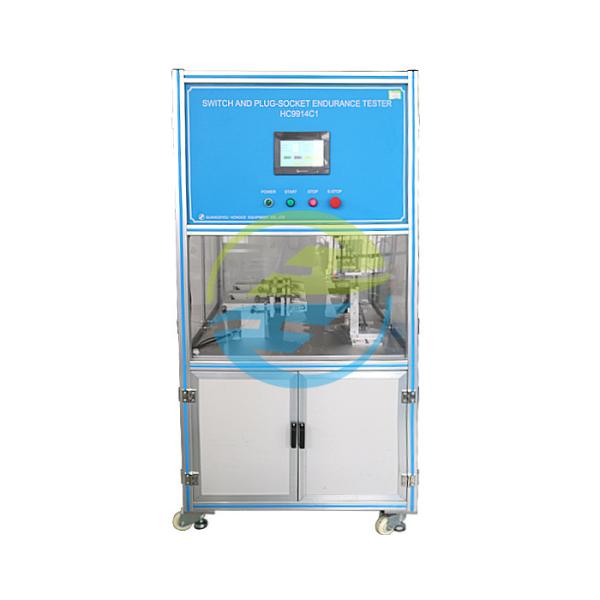 Quality IEC Test Equipment Linear Stroke 100mm Switch Plug Socket Life Test Machine HC9914C1 (Three Workstations) for sale