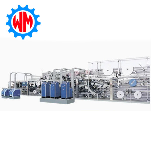 Quality Womeng Lower Energy Underpad Making Machine High Efficiency for sale