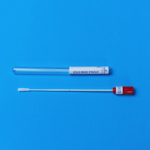 Quality ABS Disposable Sampling Tube Flocked Swab for sale