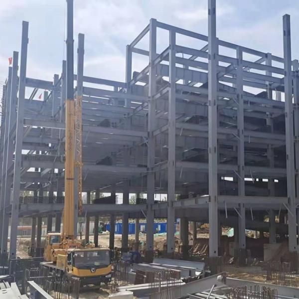 Quality Multi Floors Steel Frame Car Parking Structure Q235B Q355B for sale