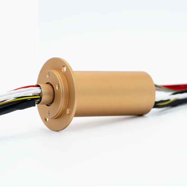 Quality PSR-JC34-120 Capsule Slip Ring with 120 Circuits, 34mm Diameter and MIL-STD Standard for High-Speed Signal Transmission for sale