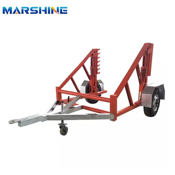 Quality ODM Utility Cable Reel Trailer For Electric Engineering Vehicle for sale