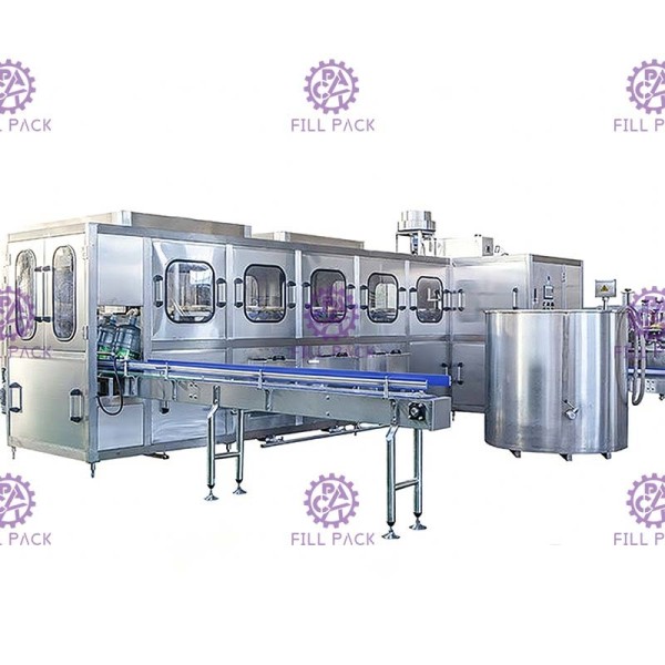 Quality SUS 304 1000BPH 20L Mineral Water Bottling Machine for sale