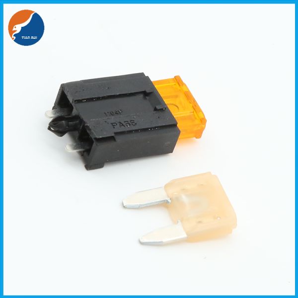 Quality Nickel Plated Phosphor Bronze Terminal Mini PCB Mounting Blade Fuse Holder for sale