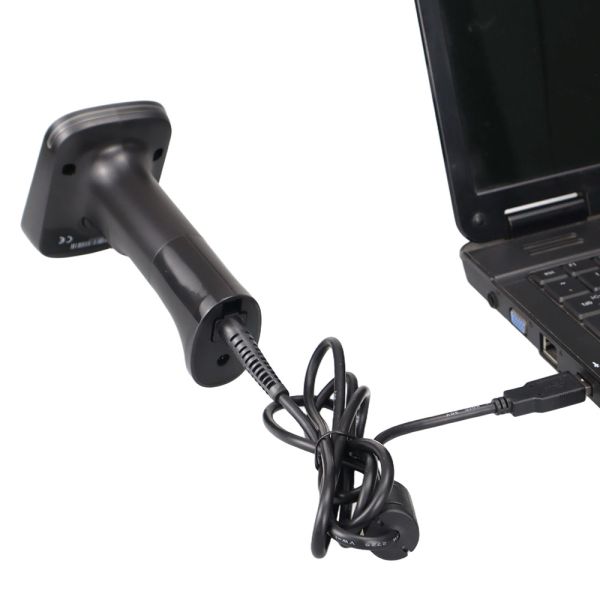 Quality Handheld 2D QR Code Reader Wireless USB Wired Barcode Scanner for Store Cashier for sale