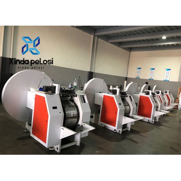 Quality 3phase Adjustable Square Bottom Paper Bag Making Machine With Handle D Cut for sale