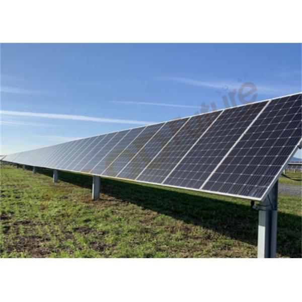 Quality 1500V Horizontal Single Axis Solar Tracker With 90 Modules for sale