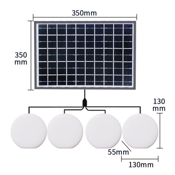 Quality Emergency Flashing Solar Camping Lights Portable 4pcs for sale