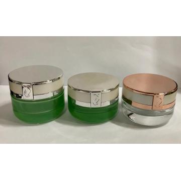 Reliable Luxury Cosmetic Containers Glass Cream Jars Cosmetic Packaging