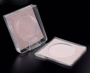 Fashion Shape Clear Acrylic Coasters With Customer's Design
