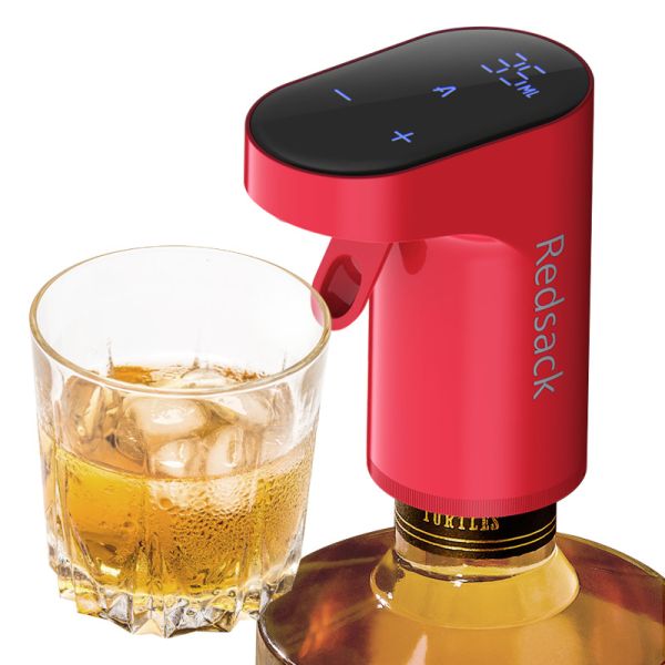Quality Smart Quantitative Liquor Dispenser Pump Pourer Whiskey Aerator Electric Wine Decanter Party Automatic Wine Dispenser for sale