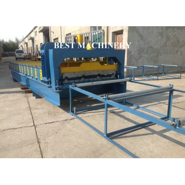 Quality 1000mm Metal Roof Roll Forming Machine Double Layer , Roofing Sheet Making Machine for sale