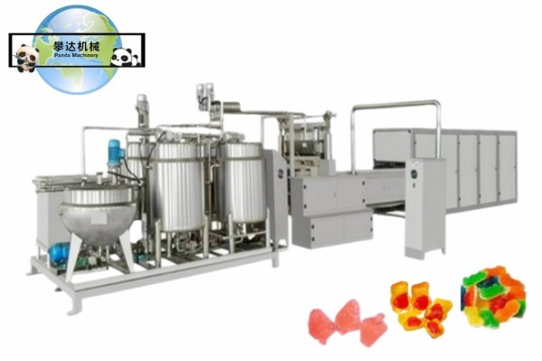 Quality Automatic Gummy Candy Production Line, Gummy Candy Making Machine, Soft Gummy Candy Production Line for sale