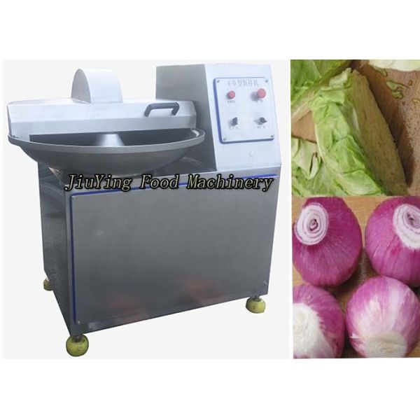 Quality 40L Meat Bowl Cutter Vegetable Chopper with High And Low Speed Adjustable for sale