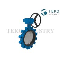 Quality JIS 10K API 609 Butterfly Valve EPDM Soft Seated High Lift Span With Exchangeabl for sale