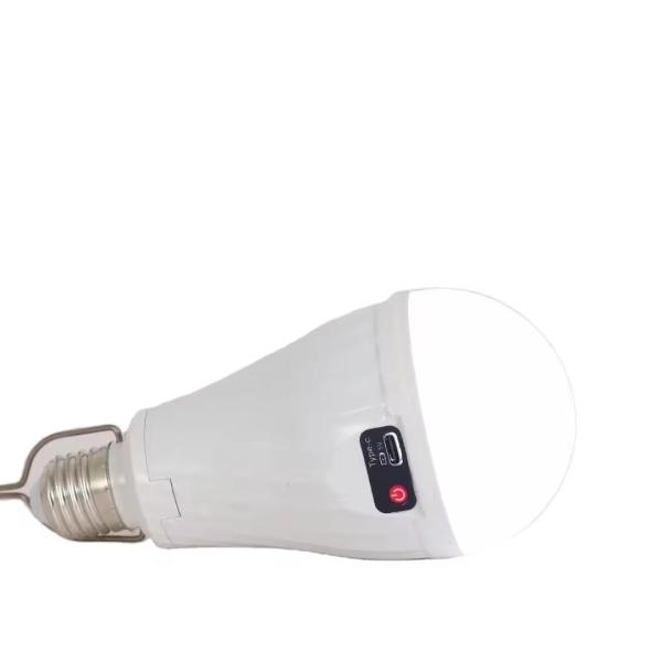 Quality AC/DC 15W USB Indoor E27/B22 Rechargeable LED Emergency Light Bulb Perfect for for sale