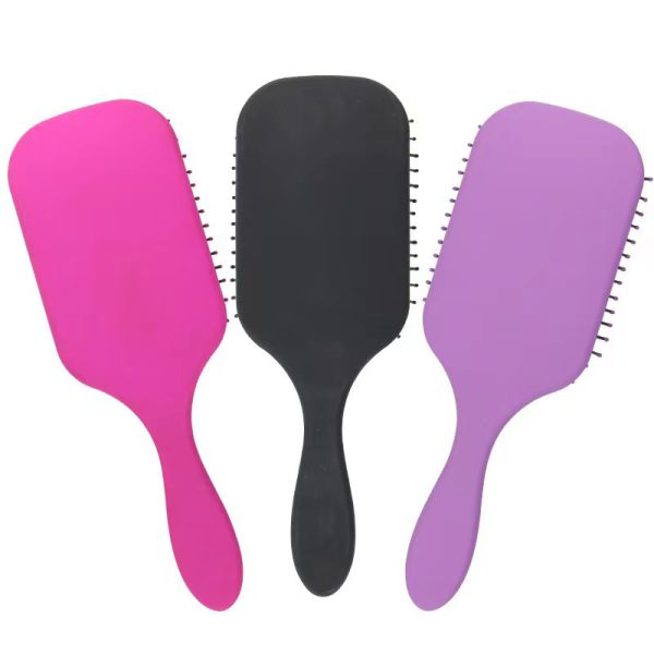 Quality Streamlined Handle Scalp Massage Comb Customized Color ABS Airbag Comb for sale