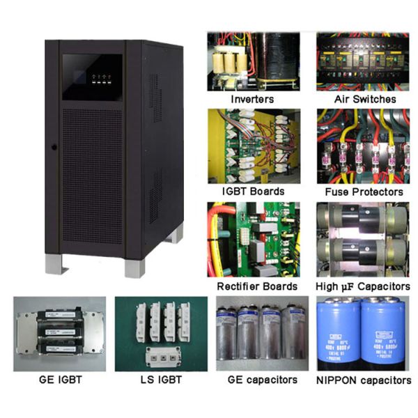 Quality 380V 12KVA Low Frequency Online UPS for sale