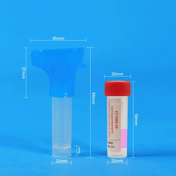 Quality Rapid Detection MSDS DNA Saliva Collection Kit Saliva Separator for sale