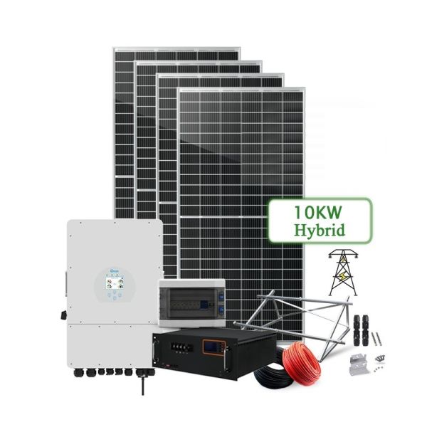 Quality Lead-Acid Battery Type Solar Panel Power System 3KW 5KW 8KW 10KW 15KW for Residential for sale