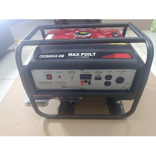 Quality Stable Honda Power Silent Portable Gasoline Generator with Electrical Start 230V for sale