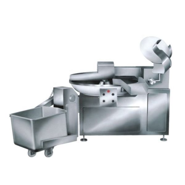 Quality Good Fineness Meat Processing Machinery Silvery Vacuum Chopper for sale