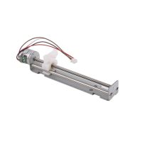 Quality Step angle 18 degree Screw Length 90mm Micro Slider Stepper Motor 12VDC POM Slider With Bracket for sale