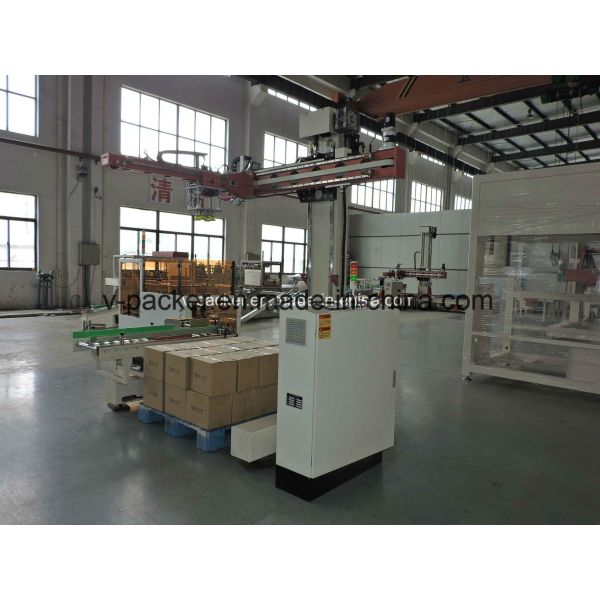 Quality Continuous 18.9L 5 Gallon Water Robotic Palletizer Bag Case Packer for sale