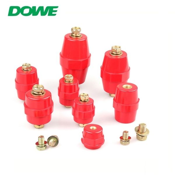 Quality Red Low Voltage SM Busbar Insulator Plastic Standoff Support Isolator for for sale