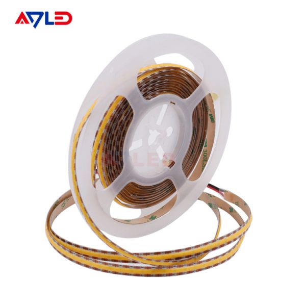 Quality High Density COB LED Strips Lights Dot Free Flexible Cuttable Connectable 12V for sale